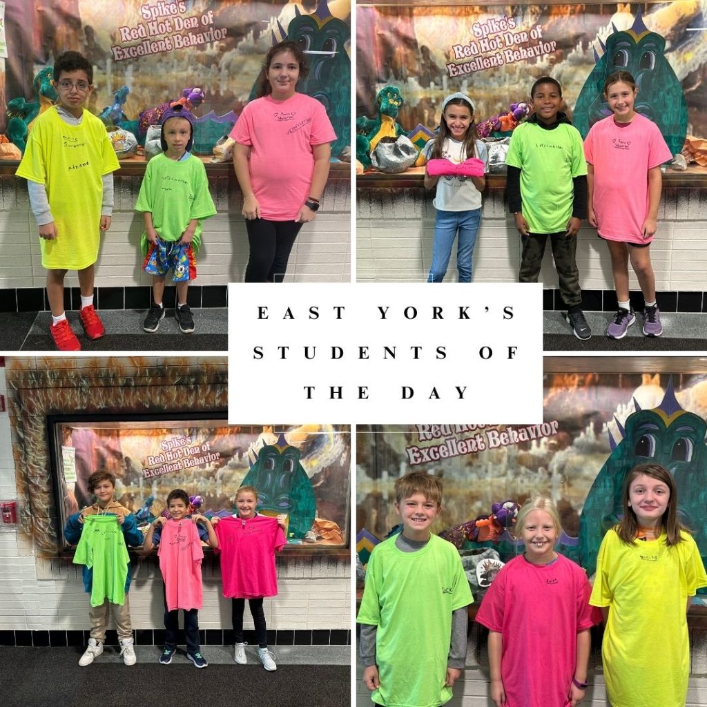 East York’s Students of the Day! – York Suburban School District