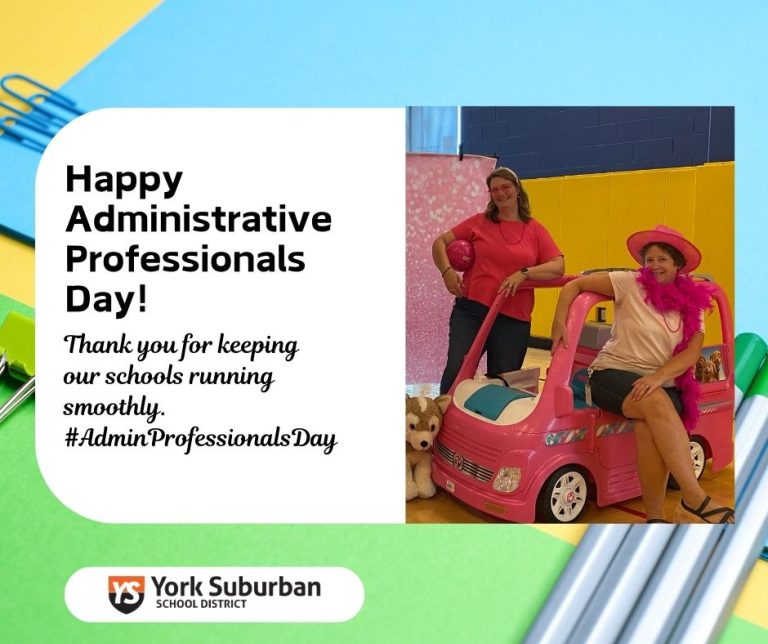 Happy Administrative Professionals Day – York Suburban School District